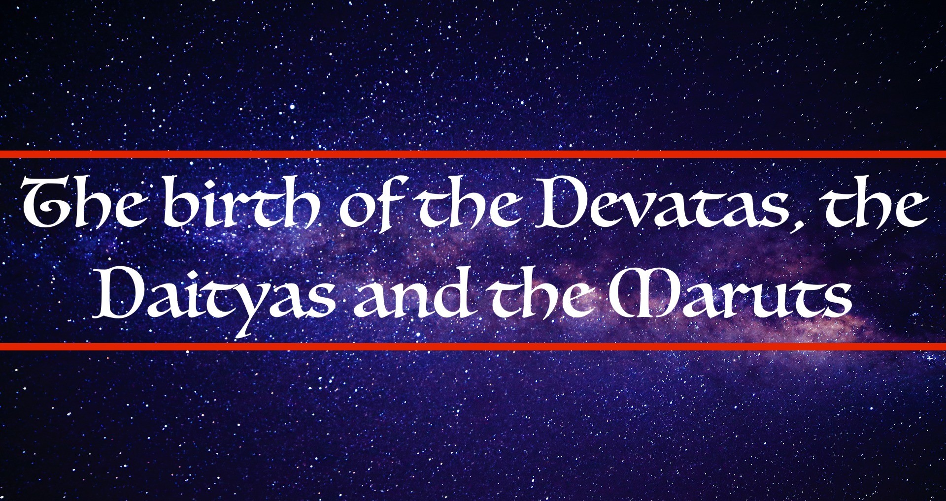The birth of the Devatas, the Daityas and the Maruts | KnowledgeMandir